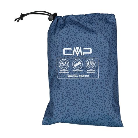 CMP Rain Fix Hood Jacket Blue Trekkinn