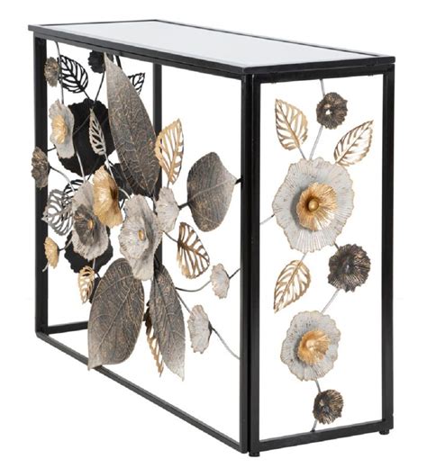 Casa Padrino Luxus Konsole Schwarz Bunt 1118 Cm Rechteckiger