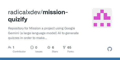 Github Radicalxdev Mission Quizify Repository For Mission A Project