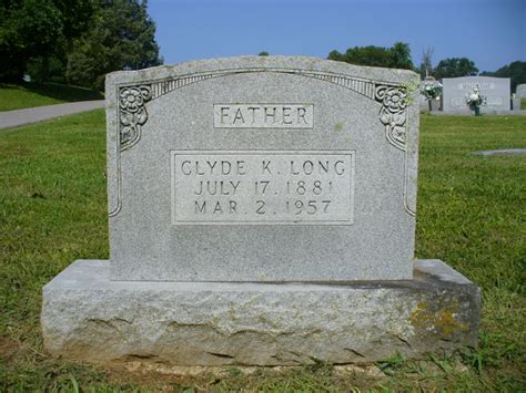 Clyde Kenrick Long Find A Grave Memorial