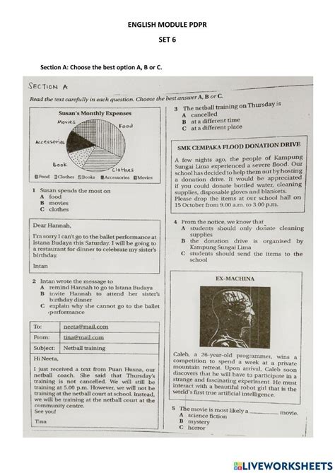 Set 6 Mcq Questions And Error Correction Worksheet Live Worksheets