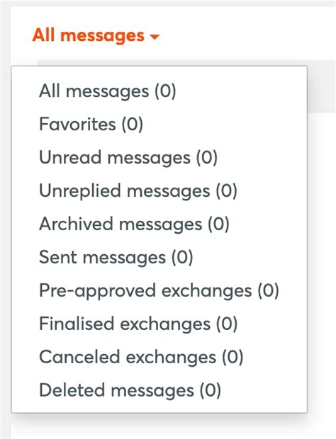 How Do I Find And Filter My Messages Homeexchange