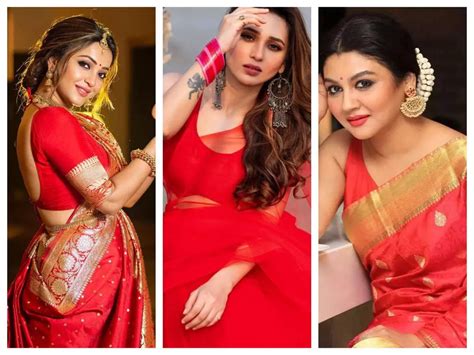 Navratri 2022 Take Cues From These Divas To Slay In Ethnic Red