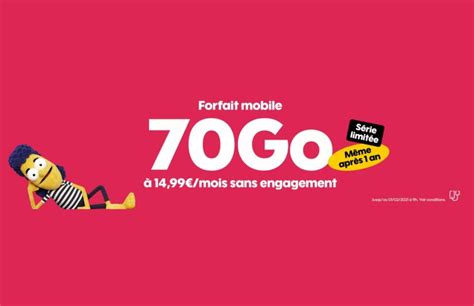 Sosh revient en avec un nouveau forfait mobile Go à petit prix