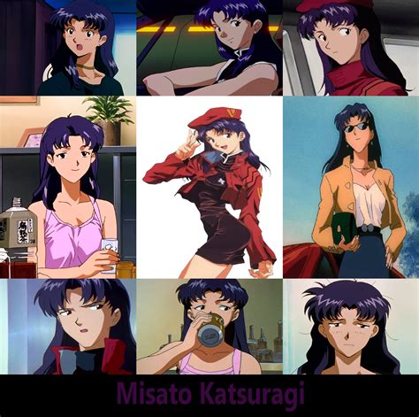 Misato Katsuragi Evangelion Franchise By Zdane3t On Deviantart
