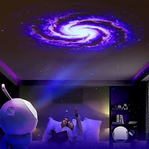 Starry Sky Galaxy Projection Lamp Moon Projection Atmosphere Night