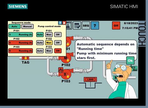 hmi panel r plc