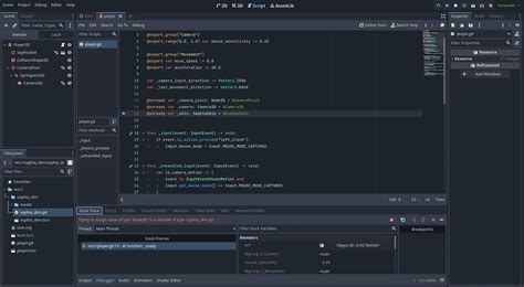 Error Saying Trying To Assign Value Of Type Node3d To A Variable Of
