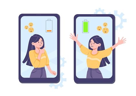 Persona Llena De Energía Vector Premium