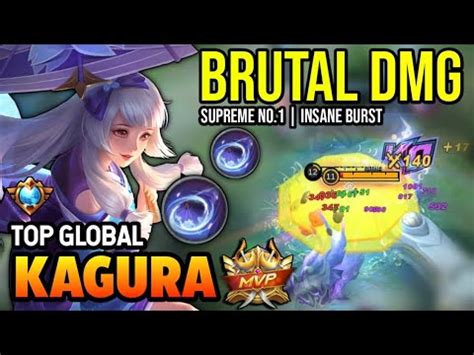 KAGURA BEST BUILD 2023 TOP GLOBAL KAGURA GAMEPLAY MOBILE LEGENDS