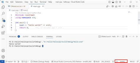 Vscode Cmake C Hello World Buzzweek