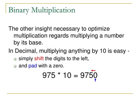 Ppt Binary Multiplication Powerpoint Presentation Free Download Id