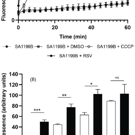 effect of resveratrol rsv on intracellular accumulation of ethidium