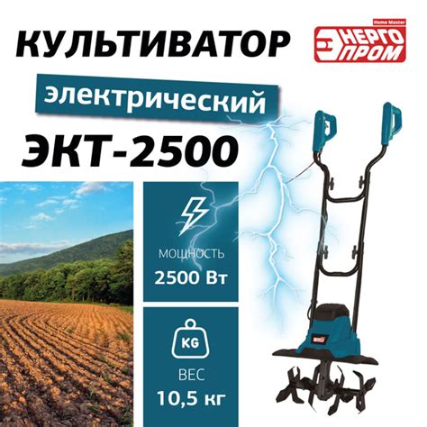 Культиватор электрический "ЭНЕРГОПРОМ Home Master" ЭКТ-2500 купить на ...