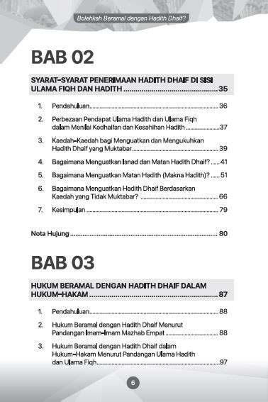 Bolehkah Beramal Dengan Hadith Dhaif Buku PTS