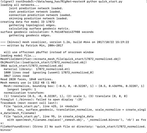 Open3d Warning Read Obj Failed Cannot Open File Quickstart17872