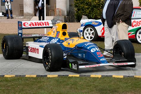 Williams Fw14b Renault Chassis Fw14 8 2010 Goodwood Preview