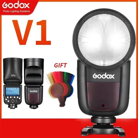 Godox V1 вспышка V1N TTL 1/8000s HSS Литиевая Батарея Вспышка Speedlite ...