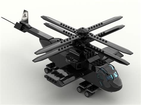 Lego Moc Helicopter By Salmonslegocreations Rebrickable Build