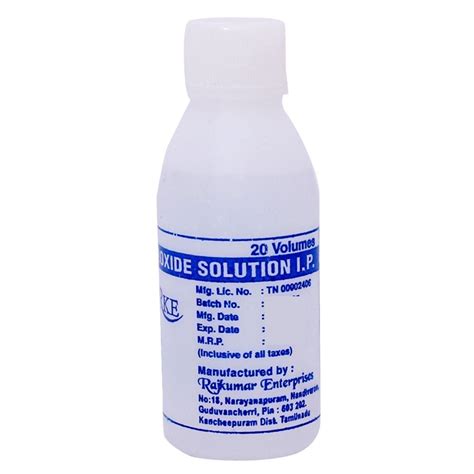 Hydrogen Peroxide Liquid At ₹ 65bottle Silver Hydrogen Peroxide In