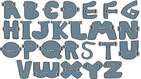 New Alphabet Lore But Everyone Looks Like T YouTube