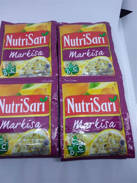Nutrisari Markisa 1 Renceng Isi 10 Lazada Indonesia
