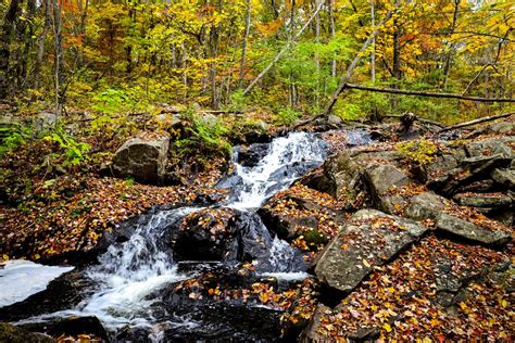 Cascade Between Shark And Sawmill Lake Maryboro Lodge Museum