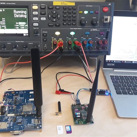 Testbed Setup With Quectel Bg96 And Avnet Silica Bg96 Nb Iot Radio