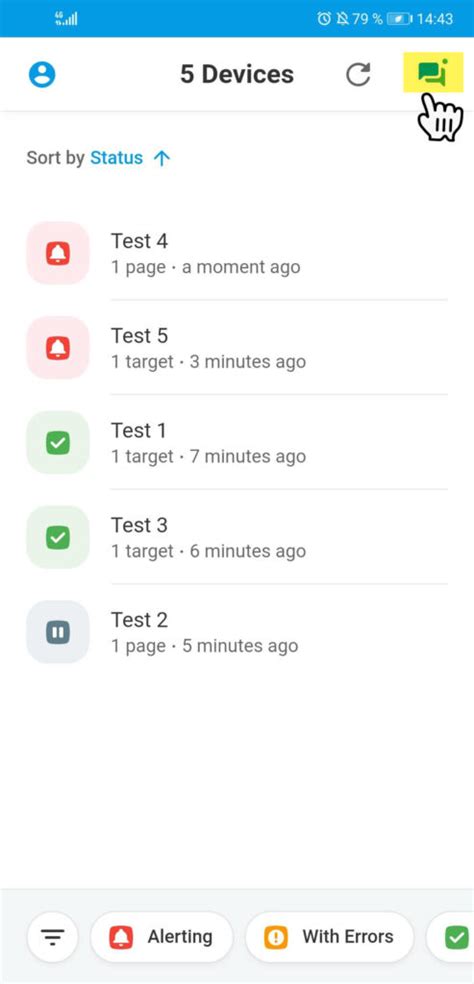 Dotcom Monitor Mobile App