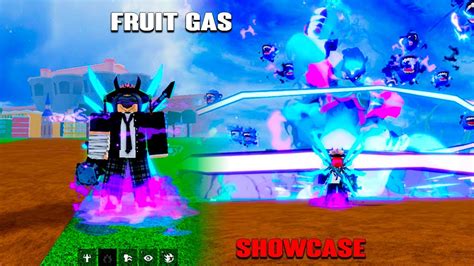 Probando La Fruta Gas Showcase │ Blox Fruits Youtube