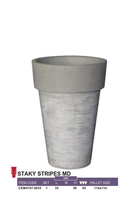 Staky Stripes Md Rosa Planters Vietnam Co Ltd