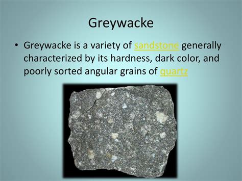 Greywacke Sandstone