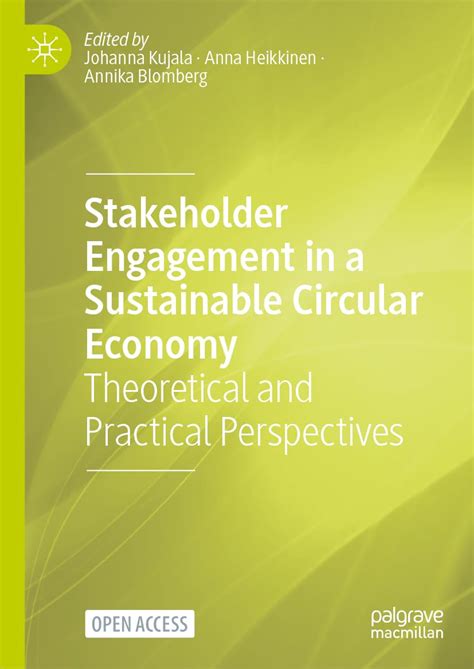 Amazon Stakeholder Engagement In A Sustainable Circular Economy Theoretical And Practical
