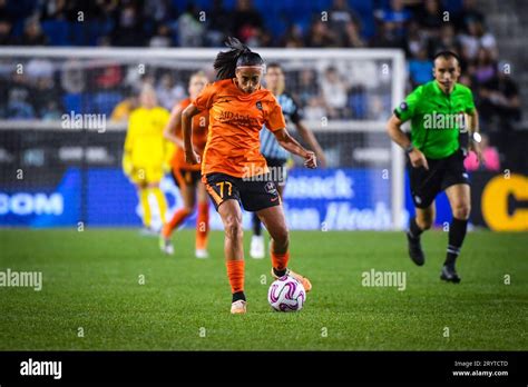 Harrison Usa 1 Oktober 2023 Andressa 77 Houston Dash Während Der National Womens Soccer