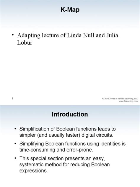 lecture on k map pdf