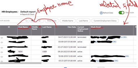 Sql To Get Employee Name Fields Fml Names Using Email Field Qrew