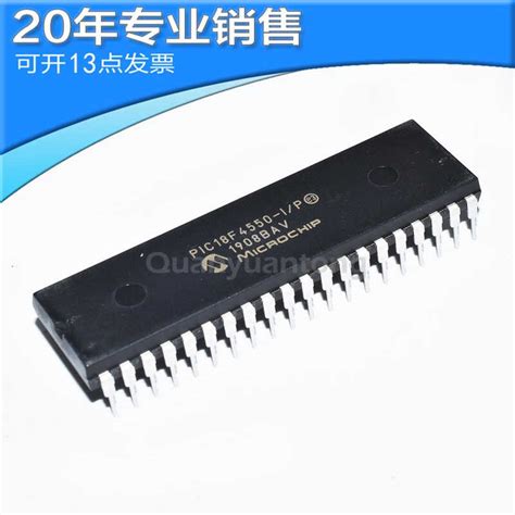 New Pic18f4550 Ip Pic18f4550 18f4550 Dip40 Microcontroller Shopee