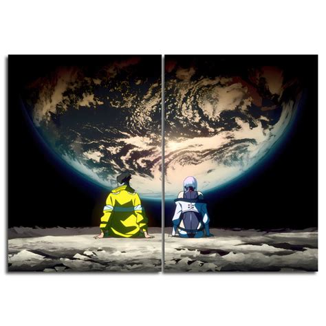 Quadro David E Lucy Cyberpunk Edgerunners Anime Poster Lua Elo7