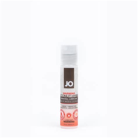 Coconut Lube Coconut Hybrid Warming Lubrication By Jo®