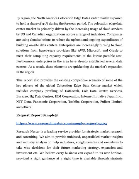 PPT Colocation Edge Data Center Market PowerPoint Presentation Free