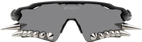 Vetements Black Oakley Edition Spike 400 Sunglasses Ssense Uk