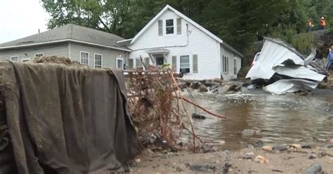 Heavy Rain Causes Damaging Flash Flood In Leominster Massachusetts