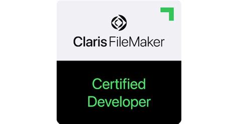 Developer Essentials For Claris Filemaker Was Issued By Claris D