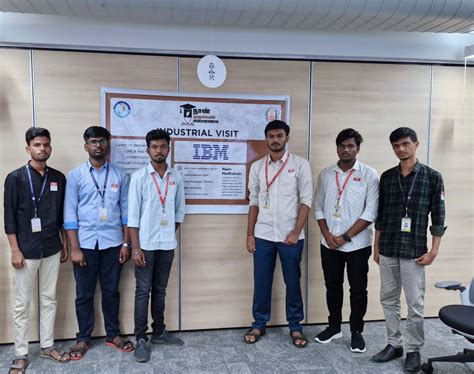 Naanmudhalvan Techfuture Industrialvisit Vignesh R