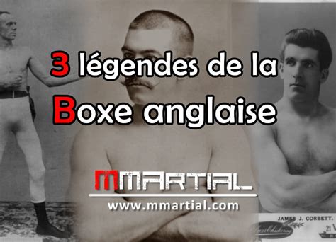 Trois légendes de la Boxe Anglaise MMArtial