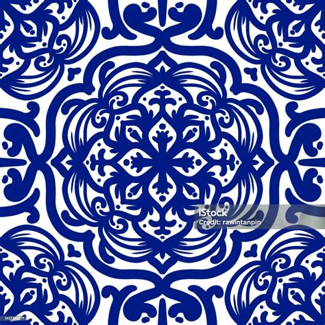 반복되는 복고풍 기하학적 패턴 직물 인쇄 다마스크 스타일 원활한 패턴 배경 모자이크 장식품 빈티지 스타일 직물에 인쇄를 위한 디자인 0명에 대한 스톡 벡터 아트 및 기타