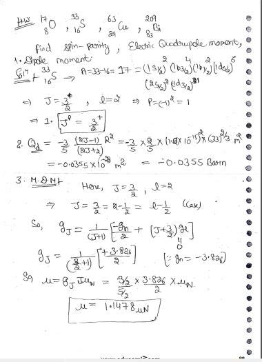 Nuclear And Particle Physics Class Notes For Ugc Net For 2022
