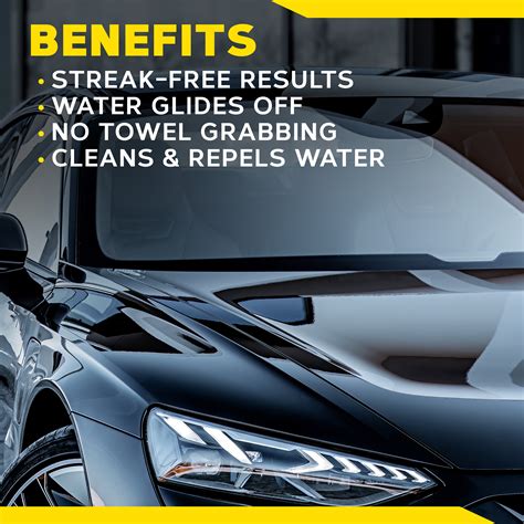 Meguiar S Ultimate Glass Cleaner Water Repellent Premium Glass And