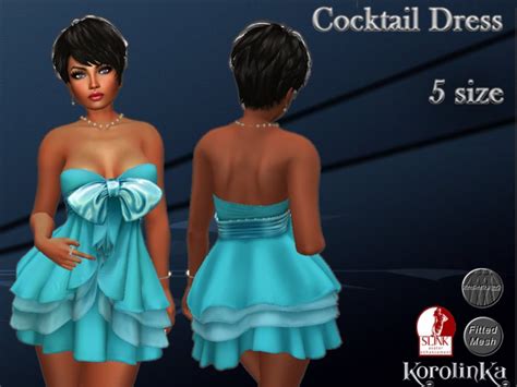 Second Life Marketplace Cocktail Dress