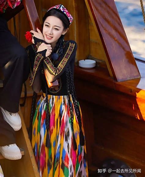 迪丽热巴跳新疆舞多张照片发出网友直呼太美了 知乎